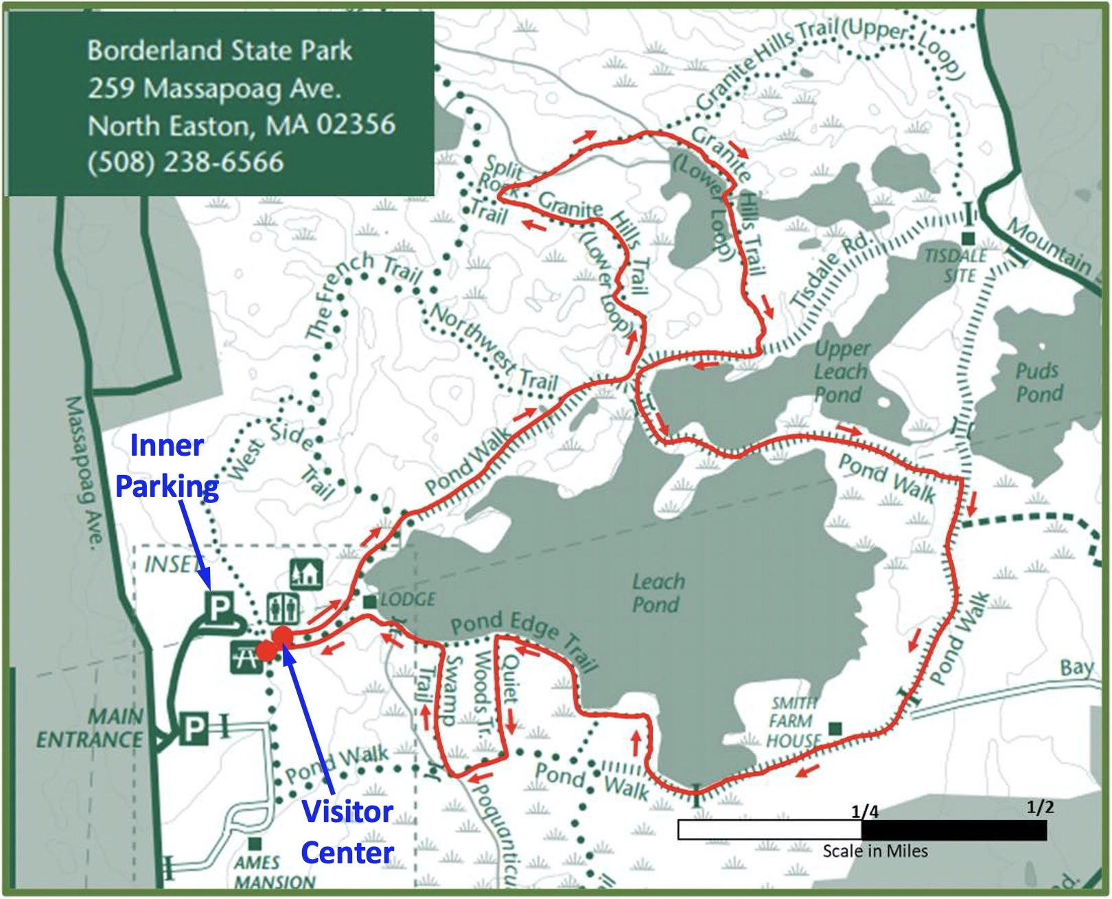 Borderland Sharon State Park